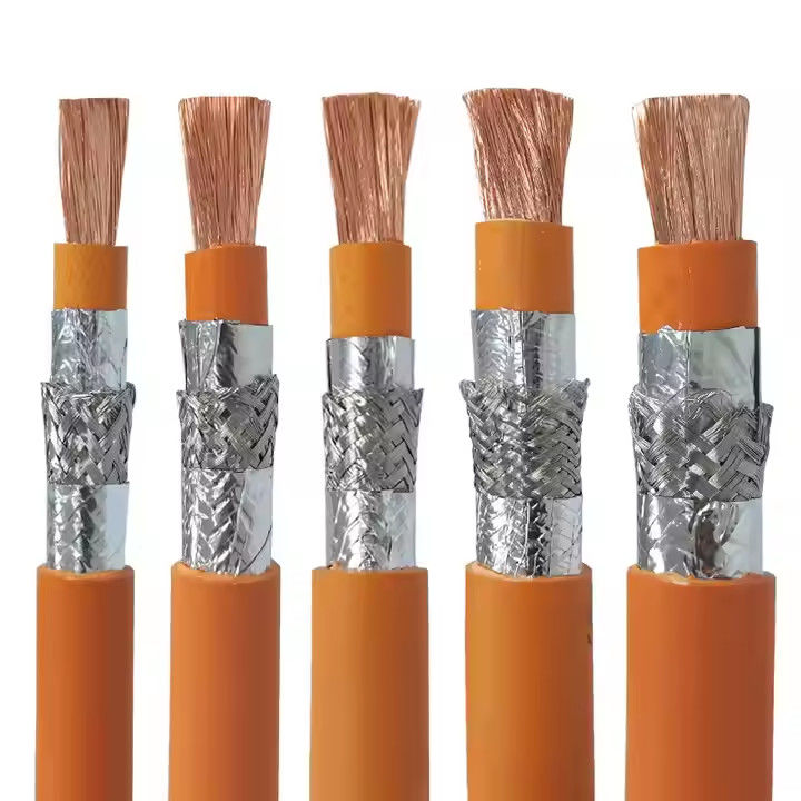 High Voltage EV Charging Cable Electric Vehicle Cable Bare Copper Conductor